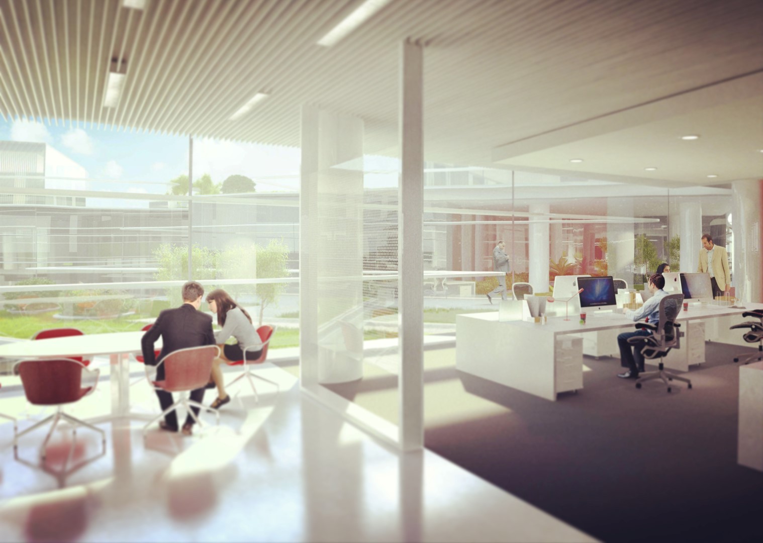 Gallery of Premier Campus Office in Kagithane Winning Proposal / JDS - 19