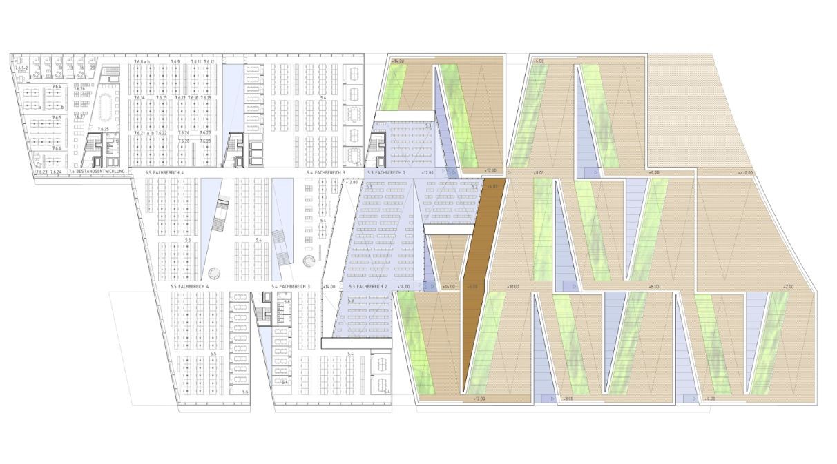 Gallery of New Central Library in Berlin Winning Proposal / Envés ...