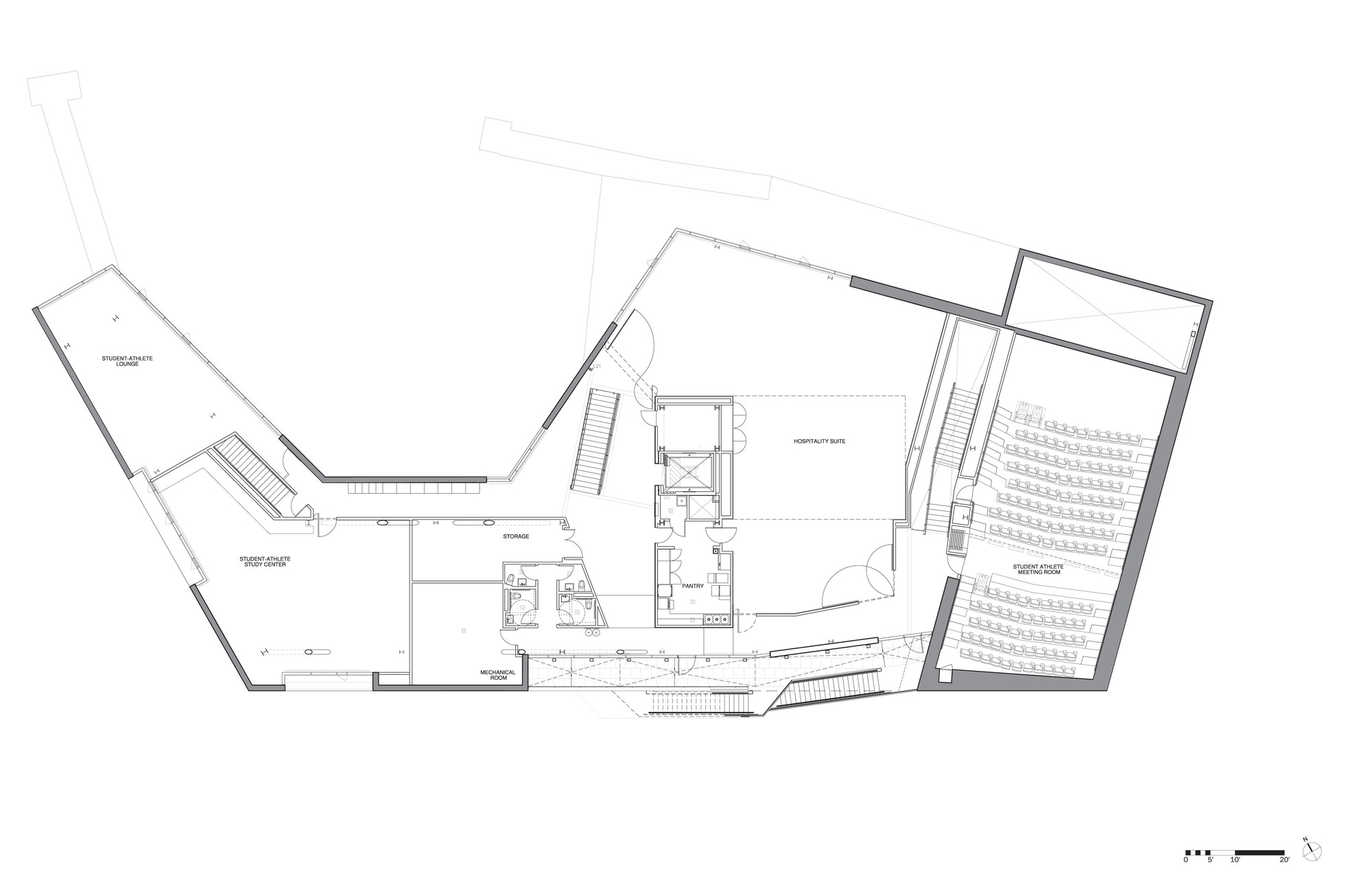 Gallery of Campbell Sports Center / Steven Holl Architects - 29