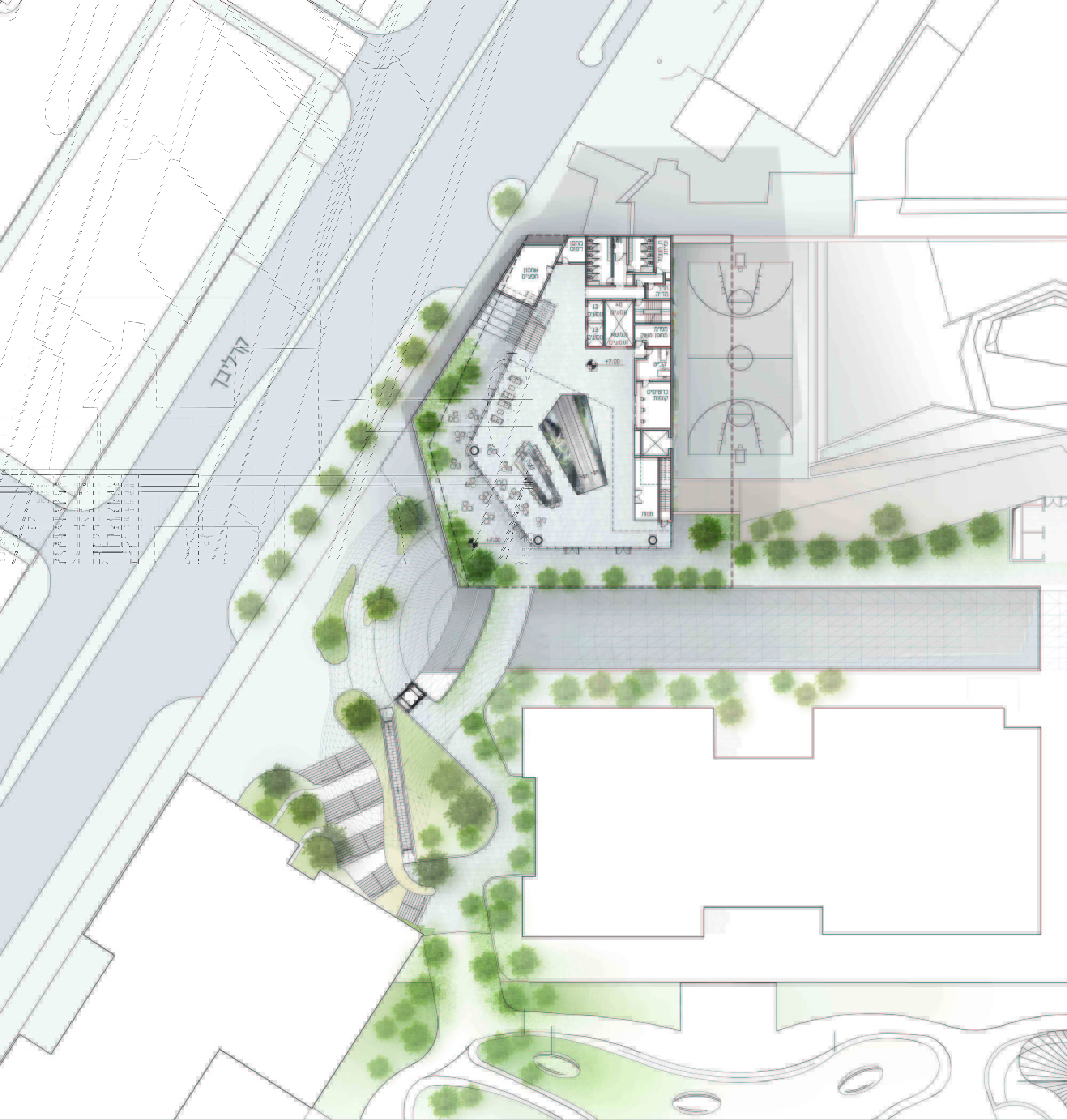 Gallery of Tel-Aviv White City Forum Winning Proposal / Kimmel Eshkolot ...