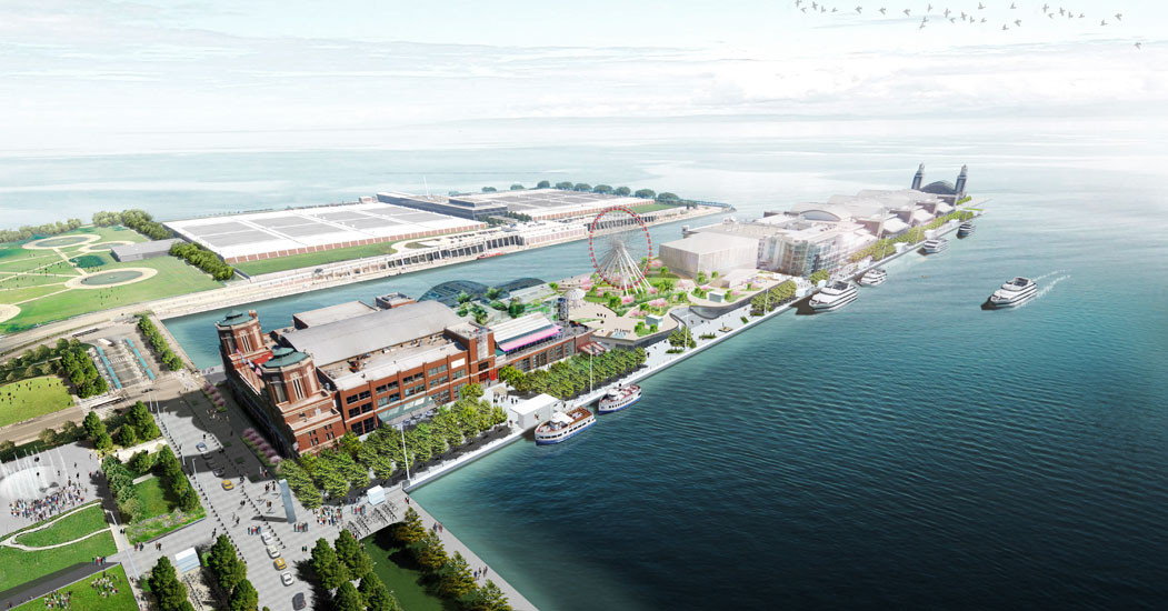 Updated Plans Released for Chicago's Navy Pier | ArchDaily
