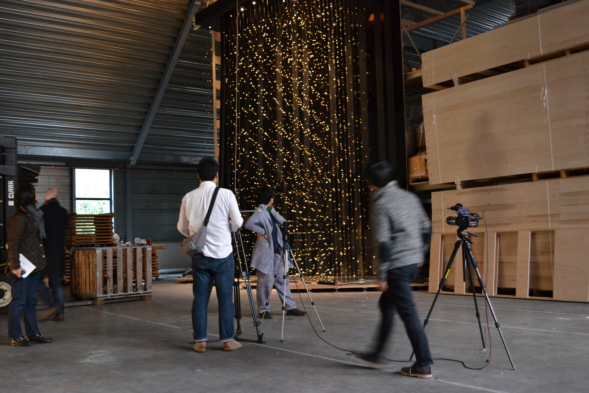 Gallery of 'Frozen Time' Installation / Dorell.Ghotmeh.Tane ...