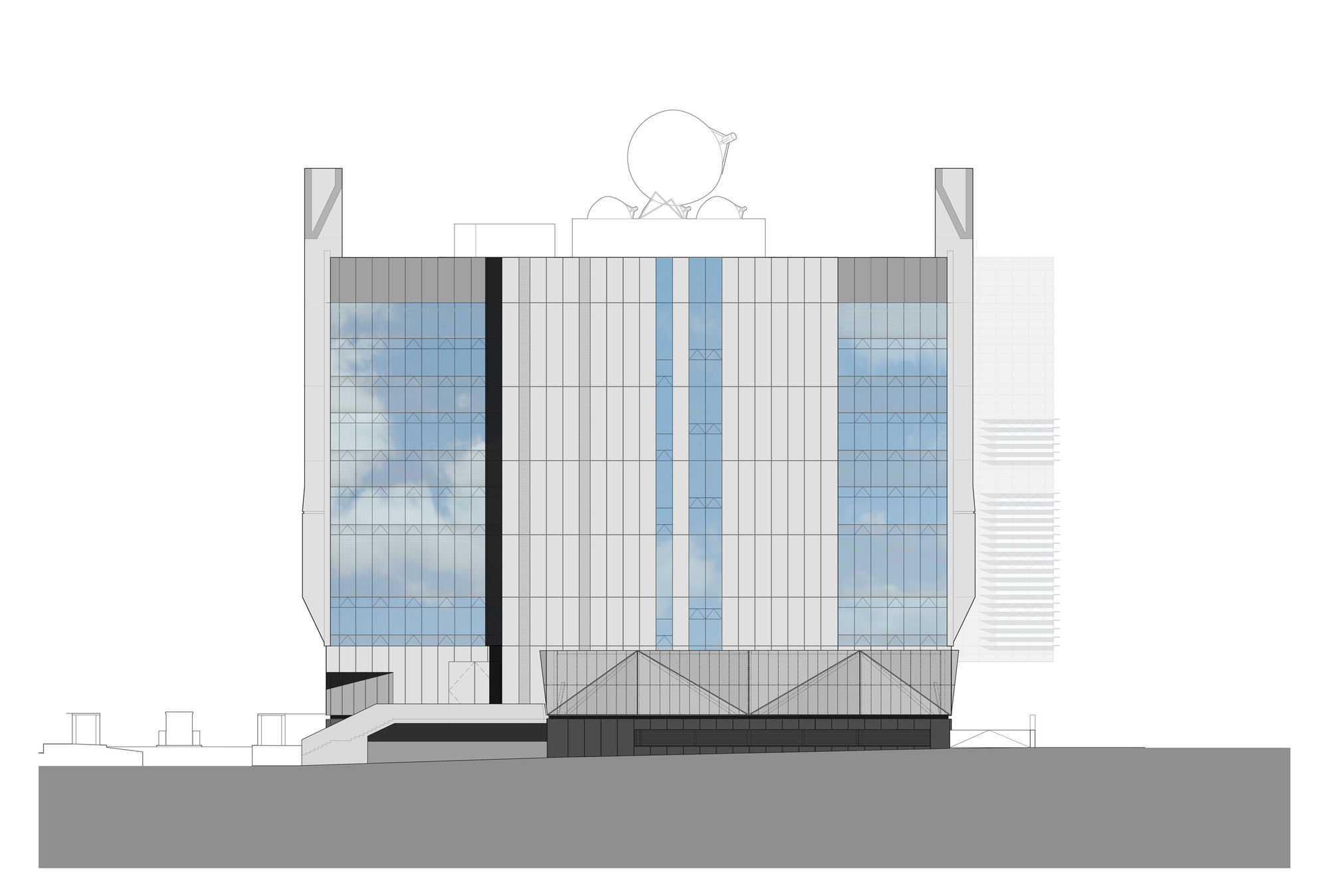 Gallery of BskyB Sky Studios / Arup Associates - 19