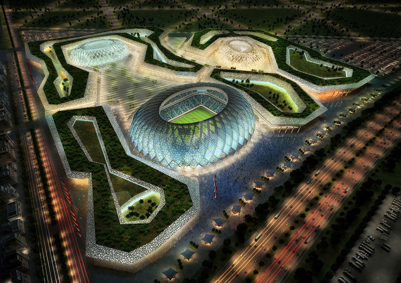 Zaha Hadid Architects AECOM To Design 2022 FIFA World Cup Stadium In Zaha Hadid Architects AECOM To Design 2022 FIFA World Cup Stadium In