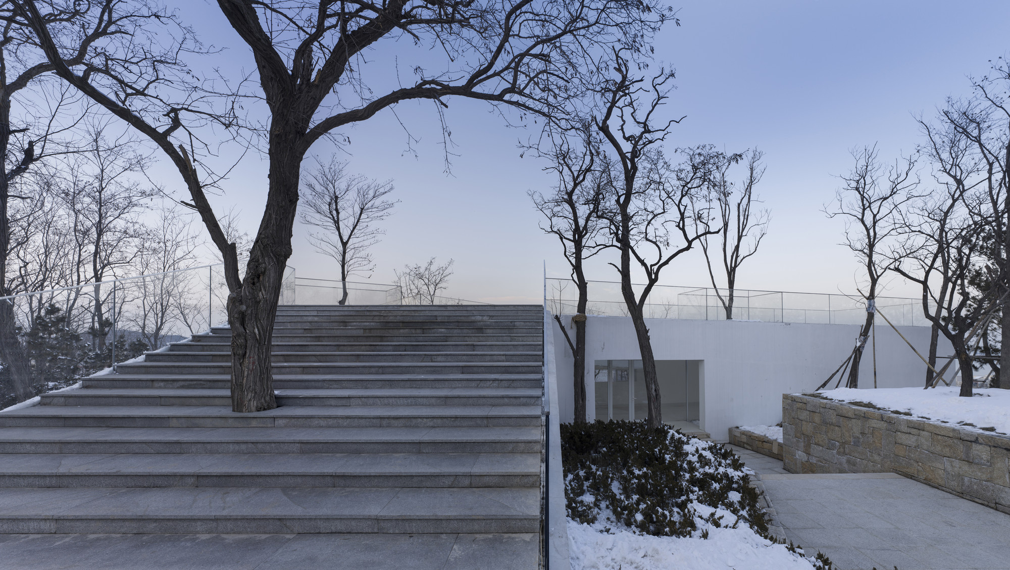 Gallery of Viewing Pavilion on Hill / TAO - Trace Architecture Office - 14