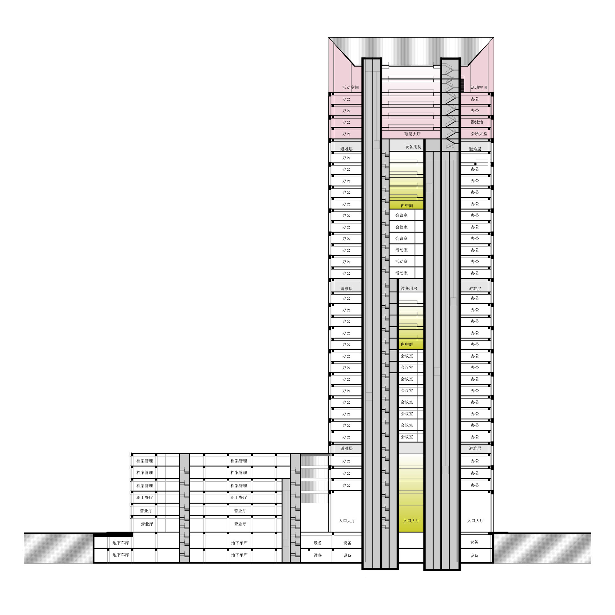 Gallery of Huishang Bank Headquarters / Y Design Office - 18