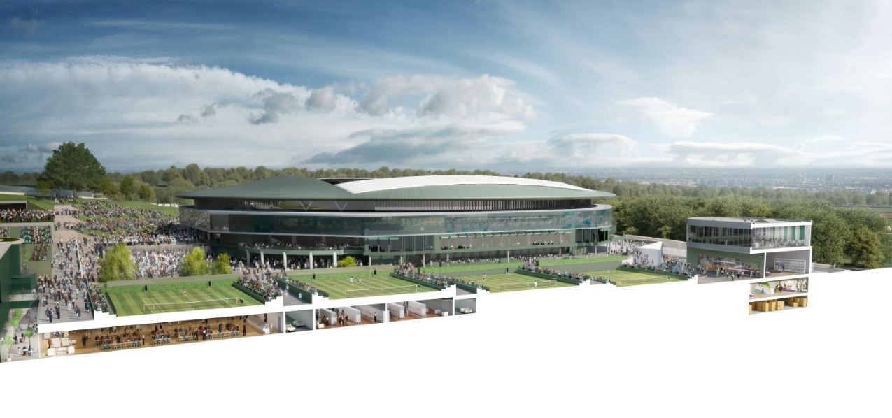 Gallery of Wimbledon Master Plan Proposal / Grimshaw + Grant Associates ...