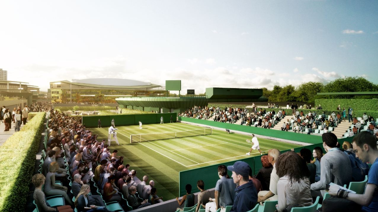 Gallery of Wimbledon Master Plan Proposal / Grimshaw + Grant Associates ...