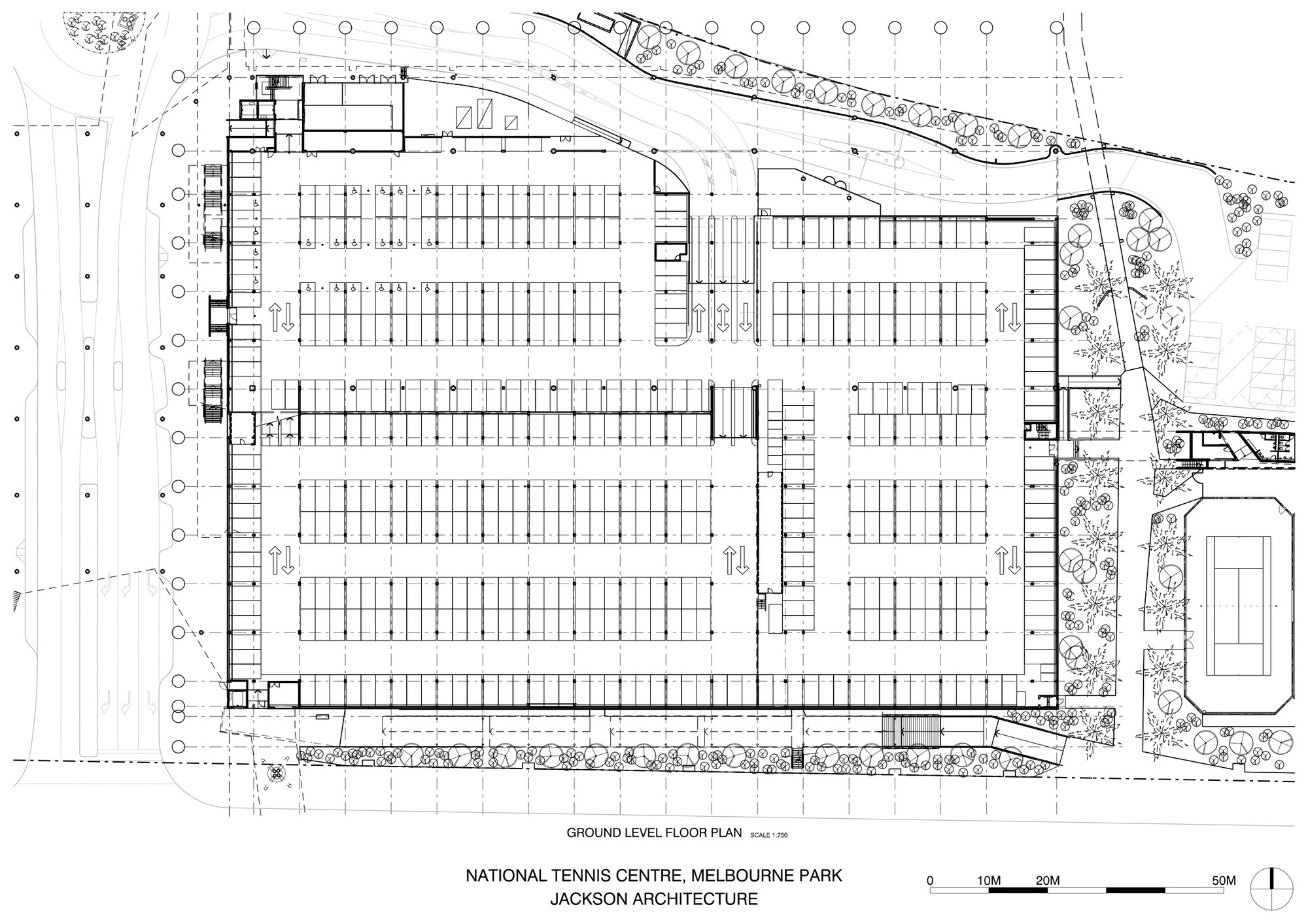 Gallery of National Tennis Centre / Jackson Architecture - 17