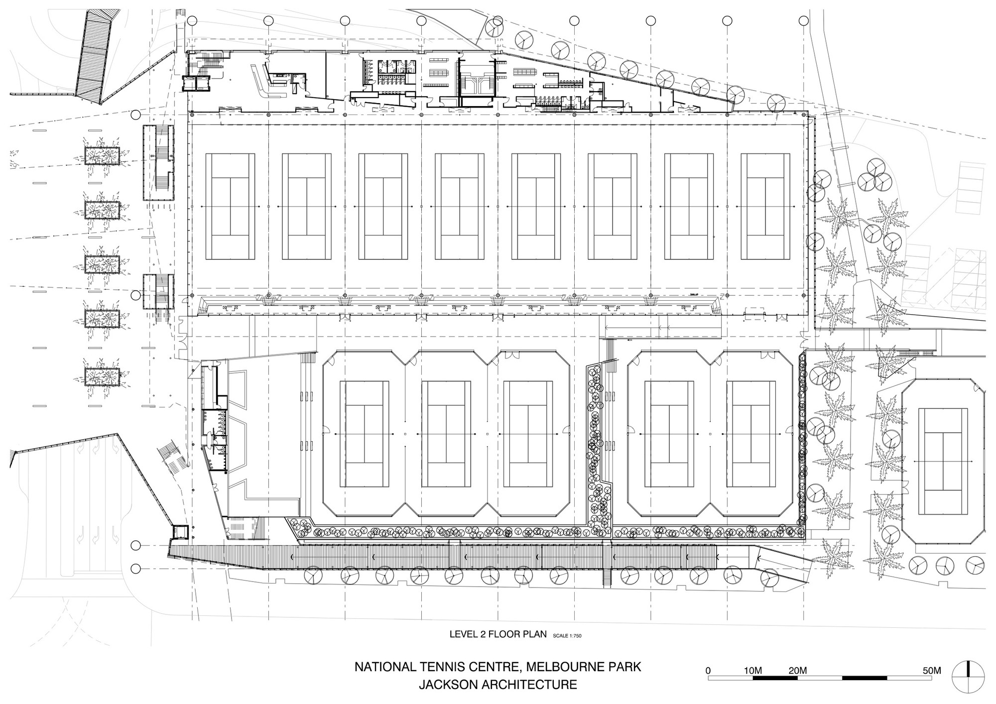 Gallery of National Tennis Centre / Jackson Architecture - 18