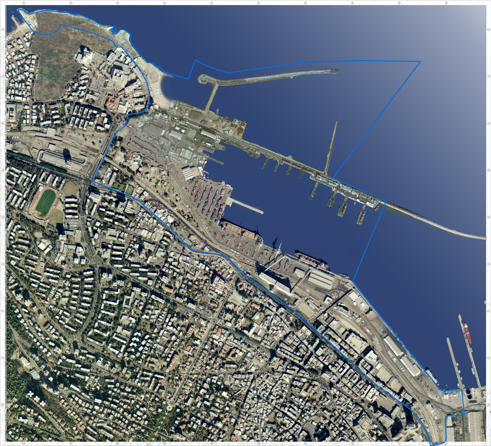 Gallery of New Haifa Waterfront Plan / Amir Mann–Ami Shinar Architects ...