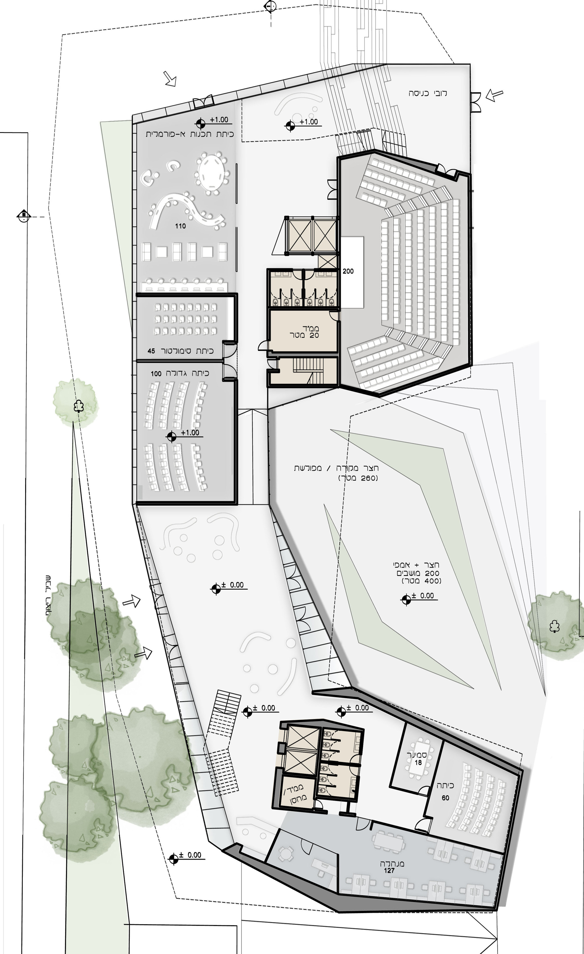 Gallery of Check-Point Building / Kimmel Eshkolot Architects - 18