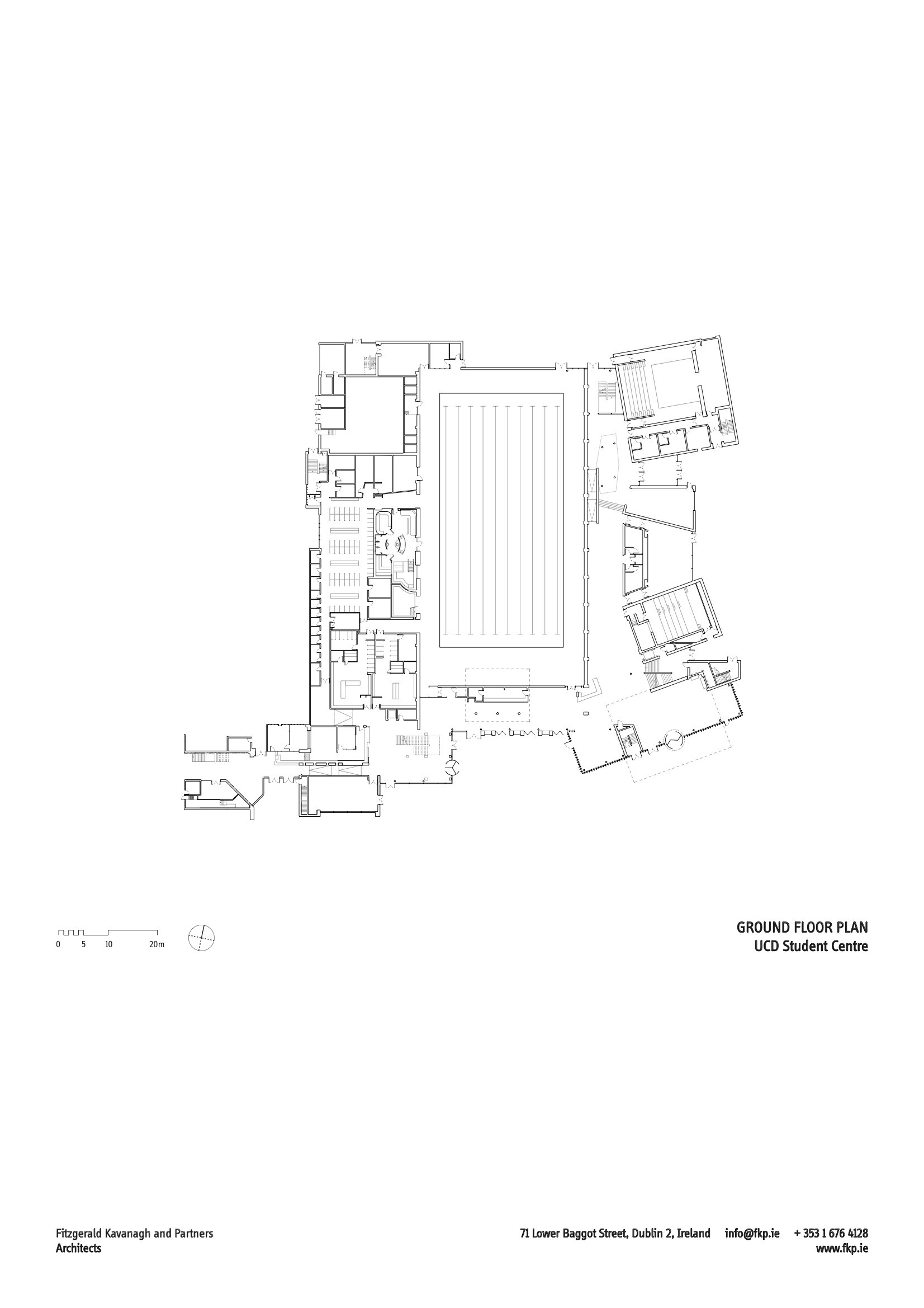 Gallery of UCD Student Centre / FKP Architects - 14