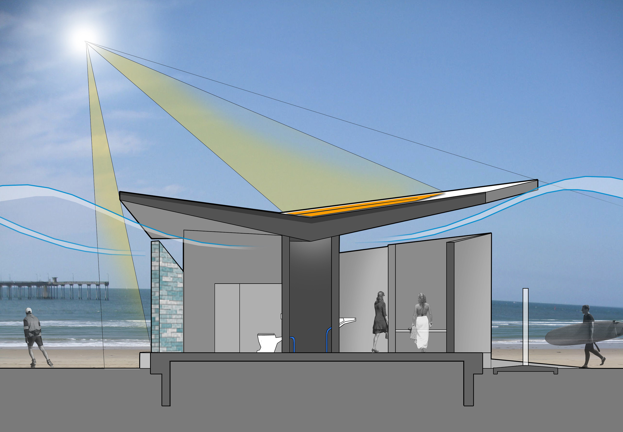 Gallery of Ocean Beach Comfort Station / Kevin de Freitas Architects - 26