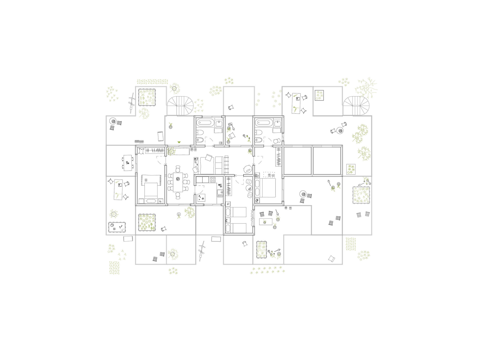 Gallery of Alvenaria Social Housing Competition Entry / fala atelier - 18