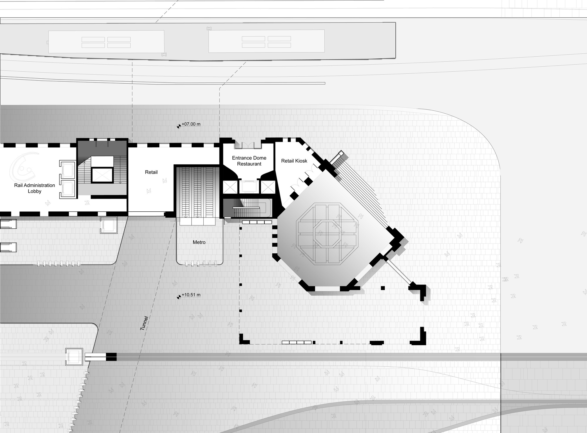 Gallery of The Flinders Street Station Shortlisted Proposal / Zaha ...