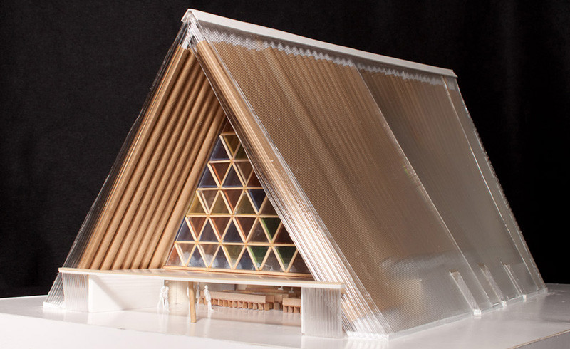 Gallery of Newly Released Photos of Shigeru Ban's Cardboard Cathedral ...