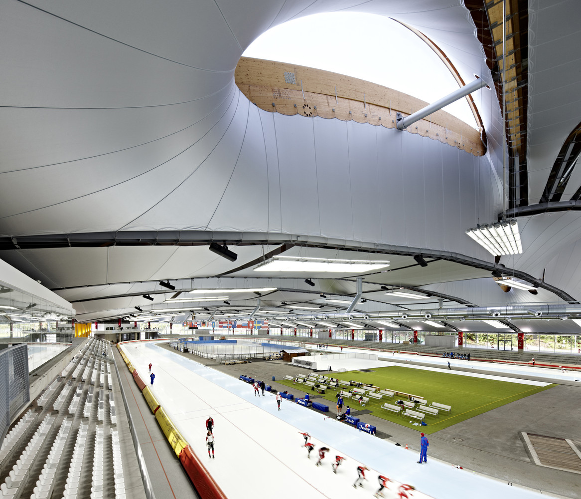 Gallery of Inzell Speed Skating Stadium / Behnisch Architekten + Pohl ...