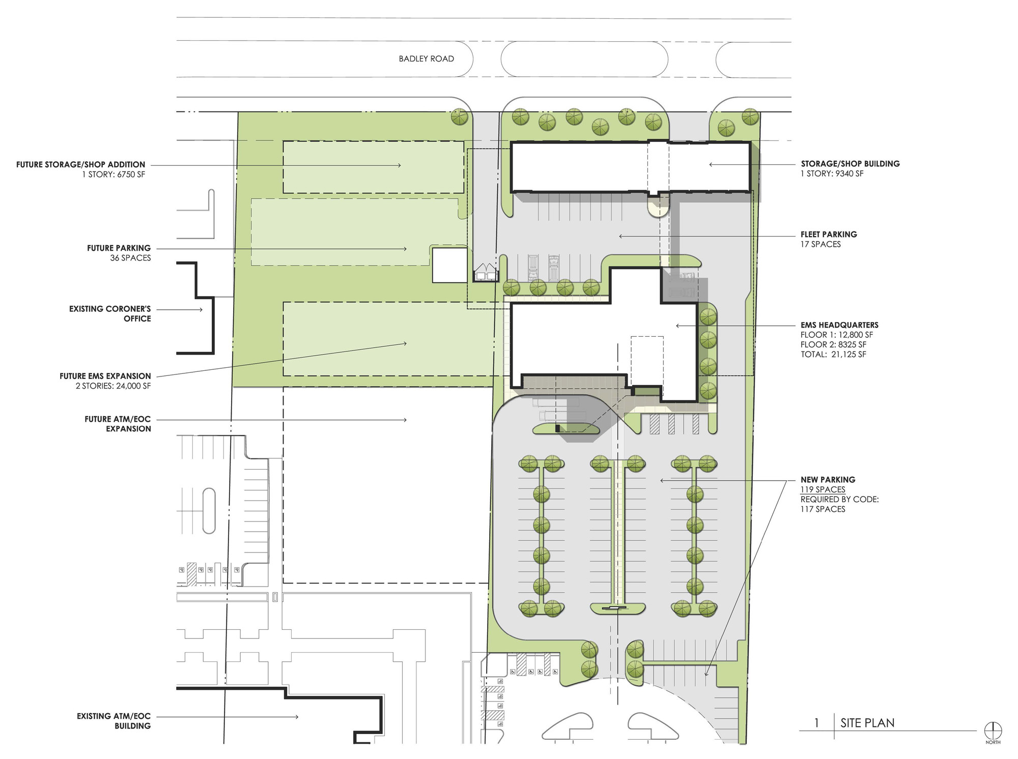 Gallery of Baton Rouge Emergency Medical Services Headquarters / Remson ...