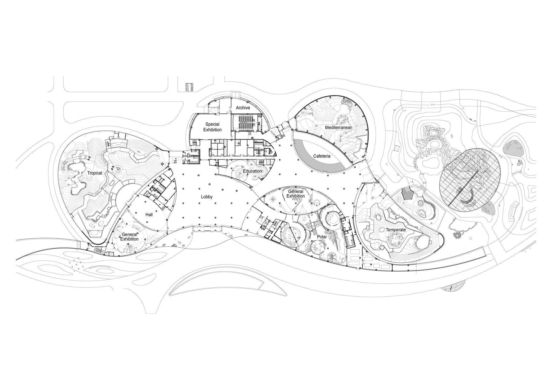 Gallery of Ecorium of the National Ecological Institute / Grimshaw ...