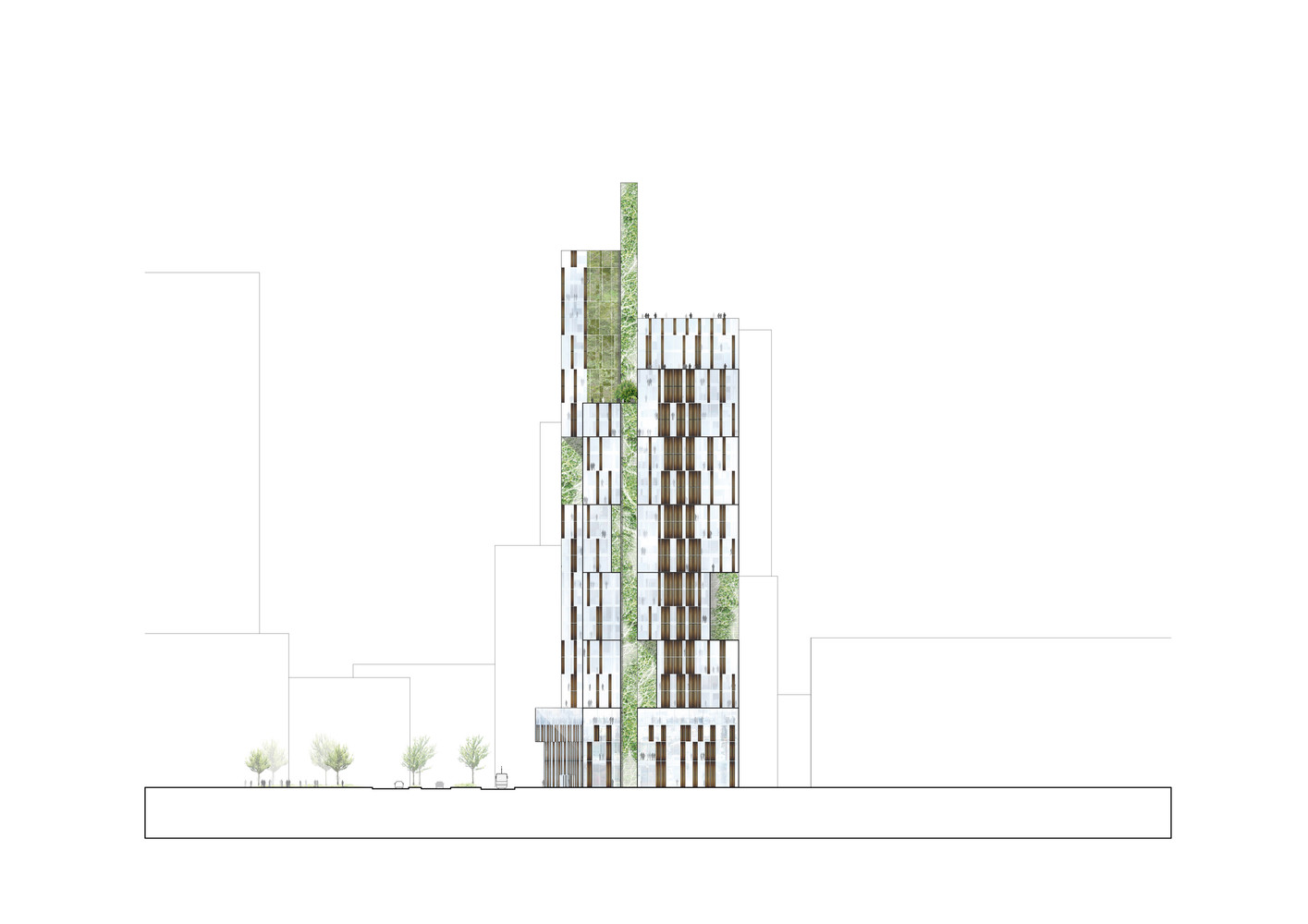 Gallery of Urban Mountain / schmidt hammer lassen architects + Vugge ...