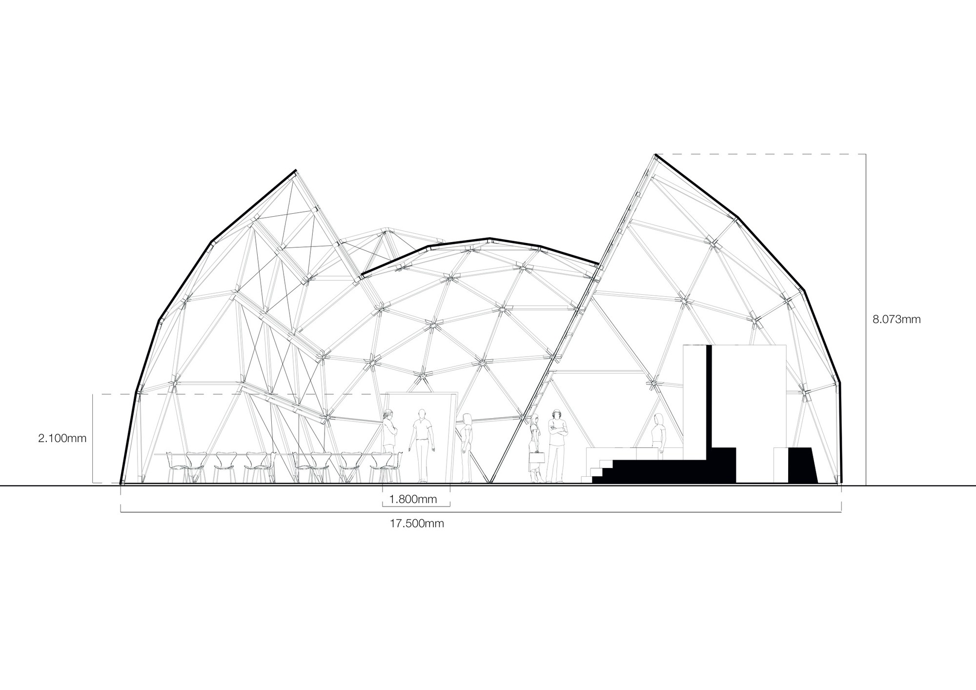 Gallery of Peoples Meeting Dome / Kristoffer Tejlgaard + Benny Jepsen - 22