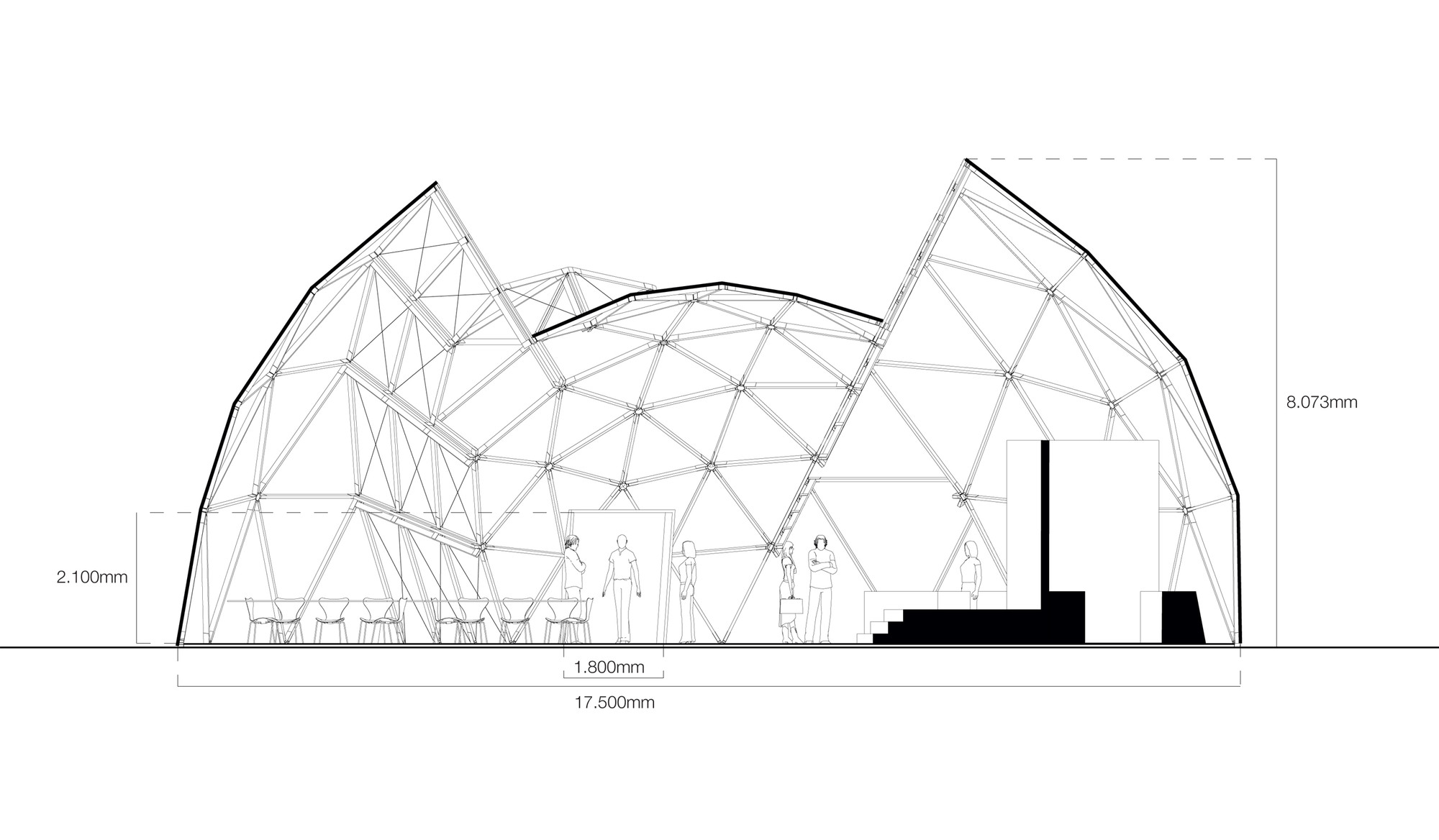Gallery of Peoples Meeting Dome / Kristoffer Tejlgaard + Benny Jepsen - 23
