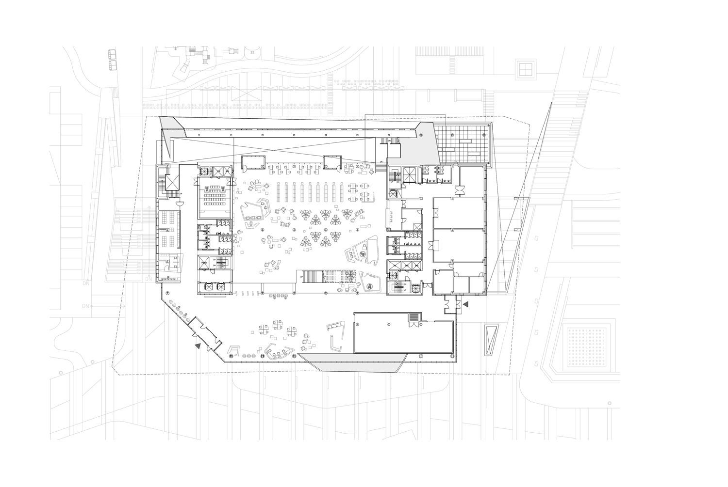 Gallery of National Library of Sejong City / Samoo Architects ...