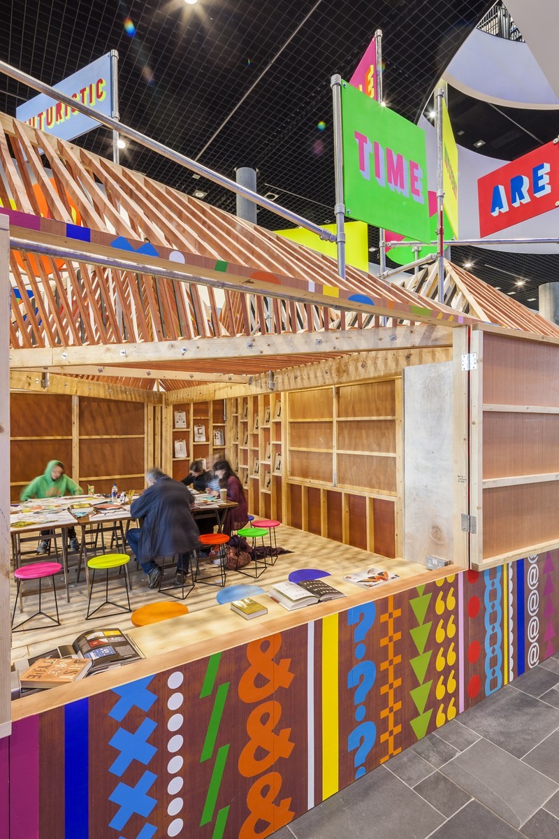 Gallery of The Pavilion at Library of Birmingham / Studio Myerscough - 3
