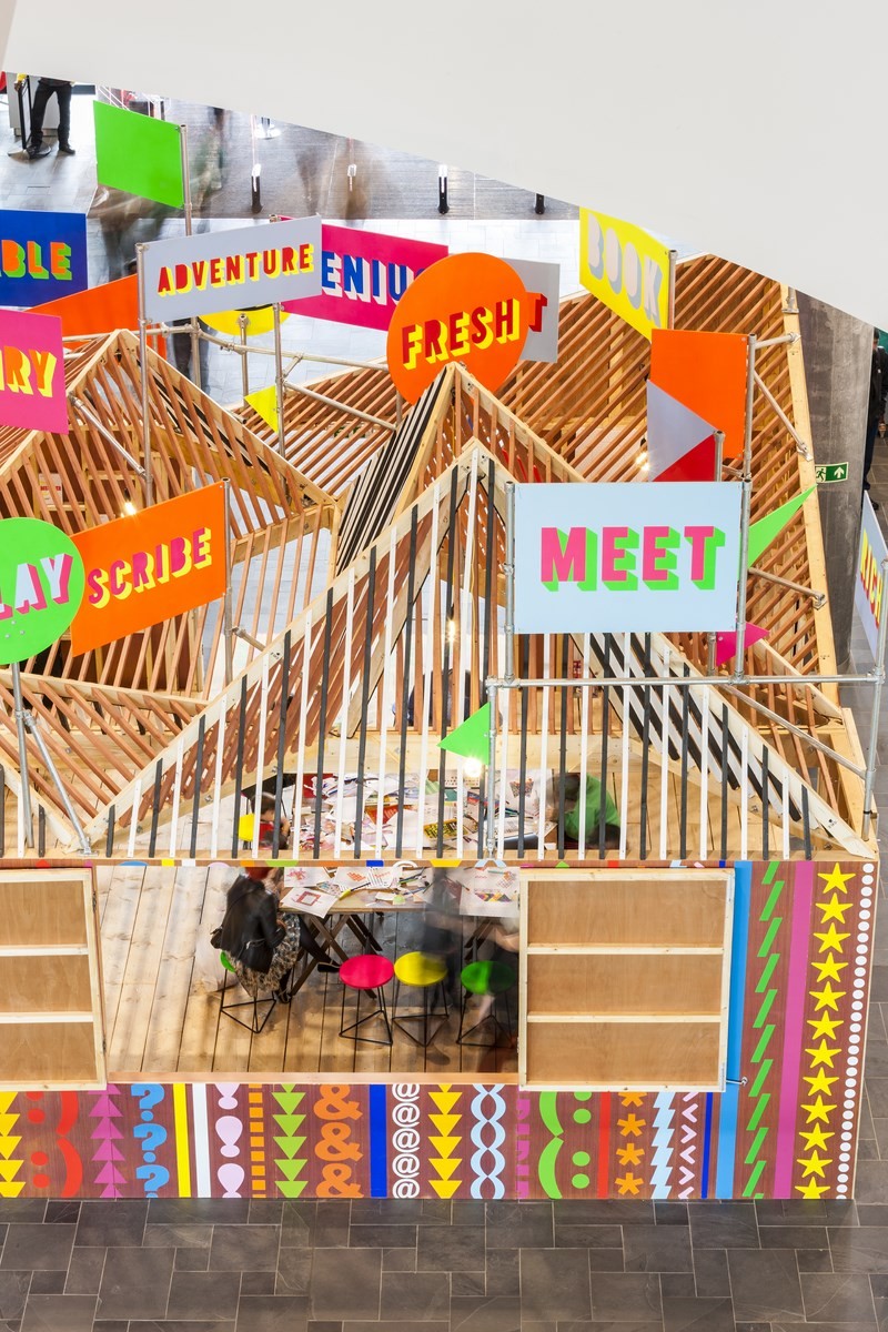 Gallery of The Pavilion at Library of Birmingham / Studio Myerscough - 15