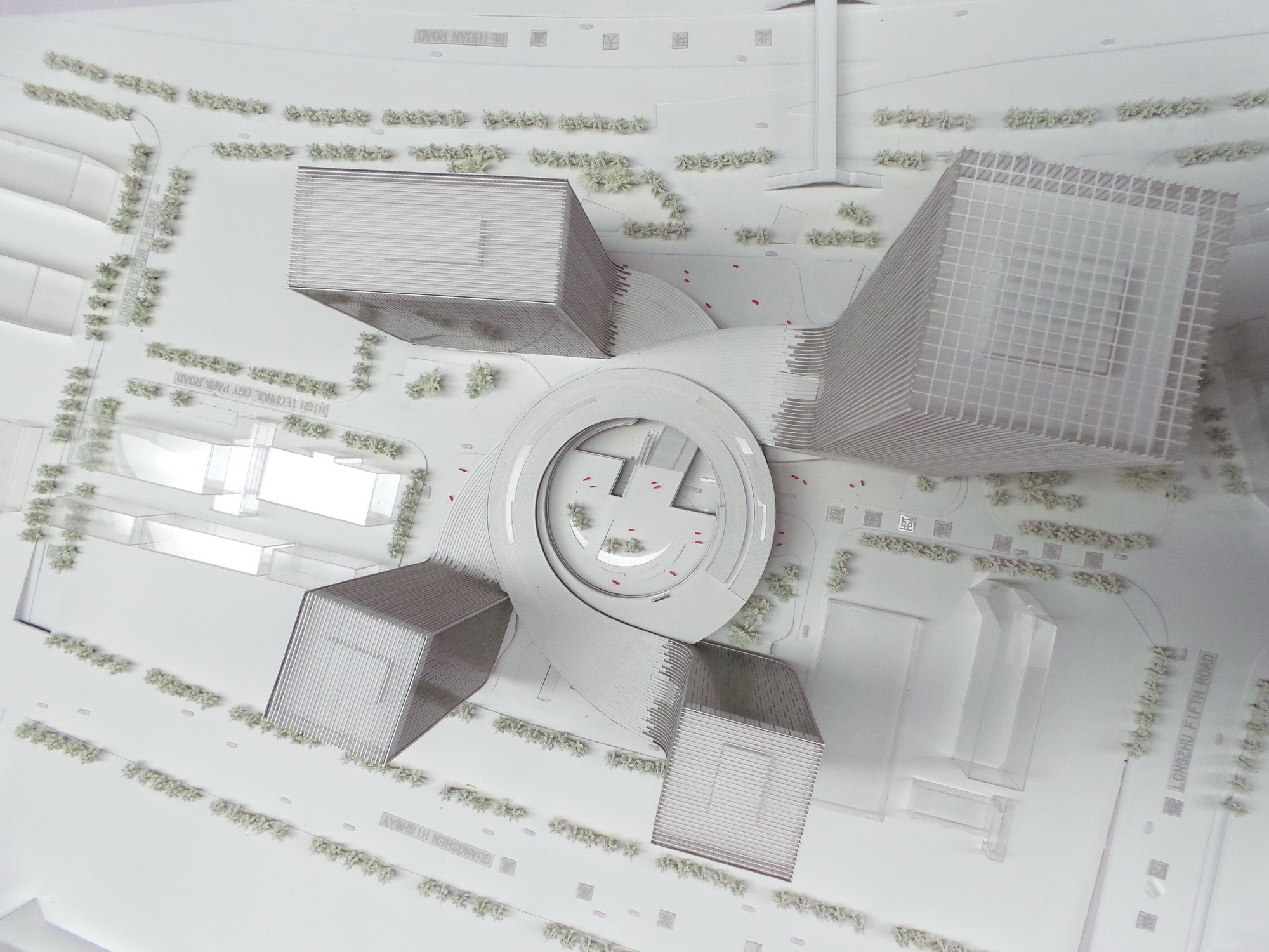 Gallery of "Fangda Business Headquarters" Winning Entry / Huasen ...