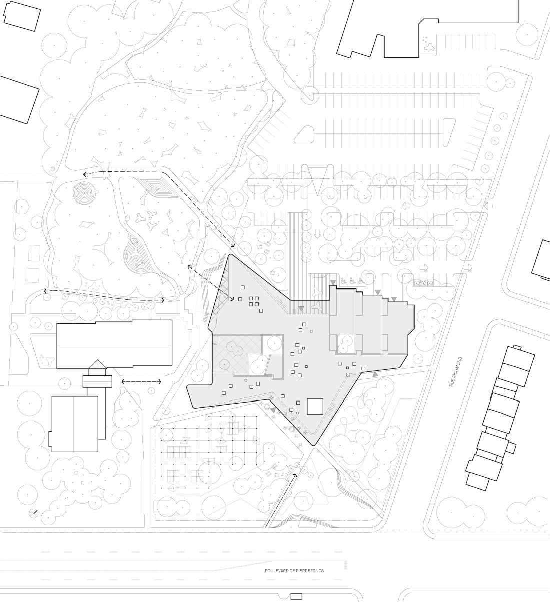 Gallery of "Pierrefonds Library" Winning Entry / Chevalier Morales ...