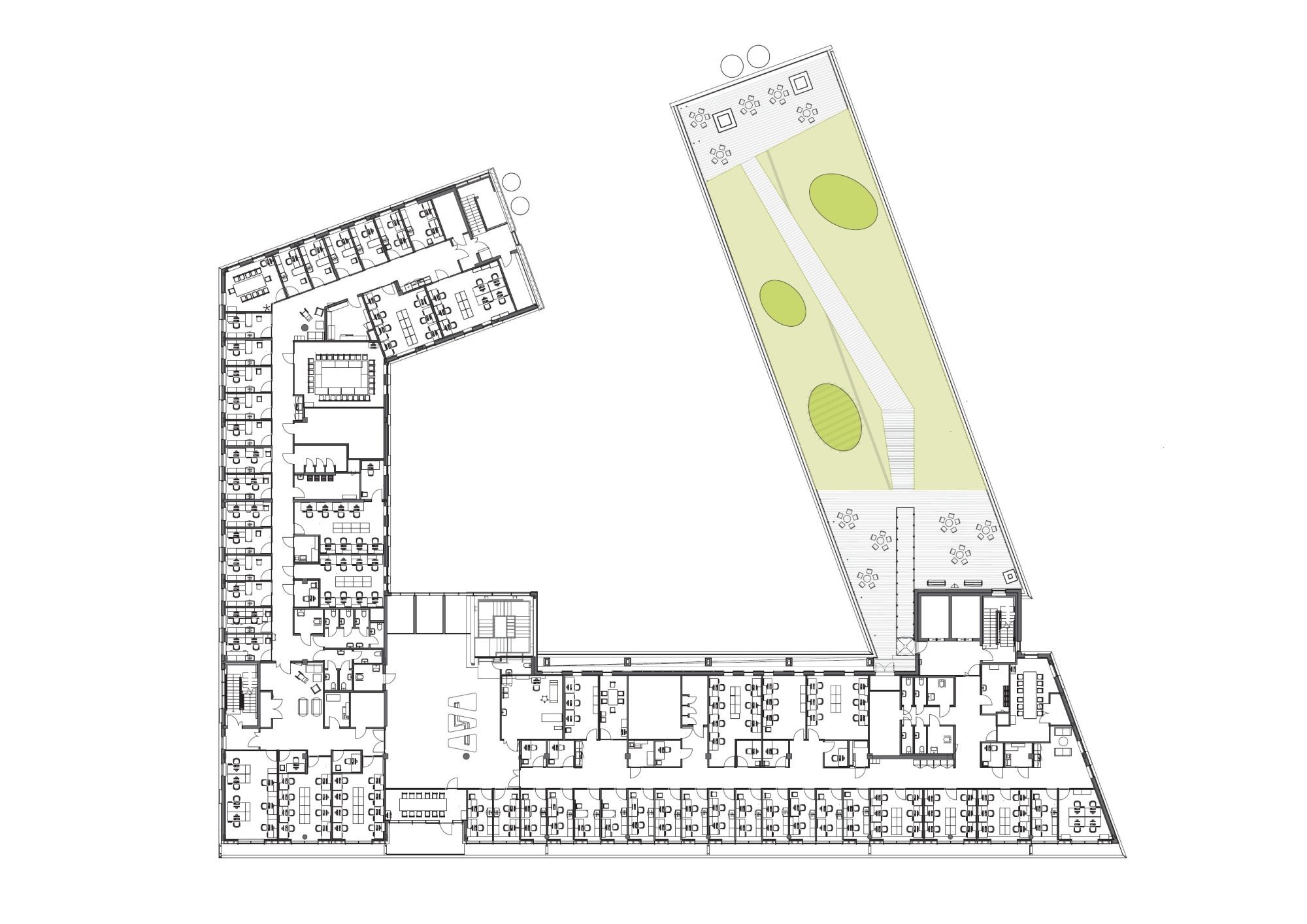 Gallery of Knowledge Center at St Olavs Hospital / Ratio Arkitekter AS ...