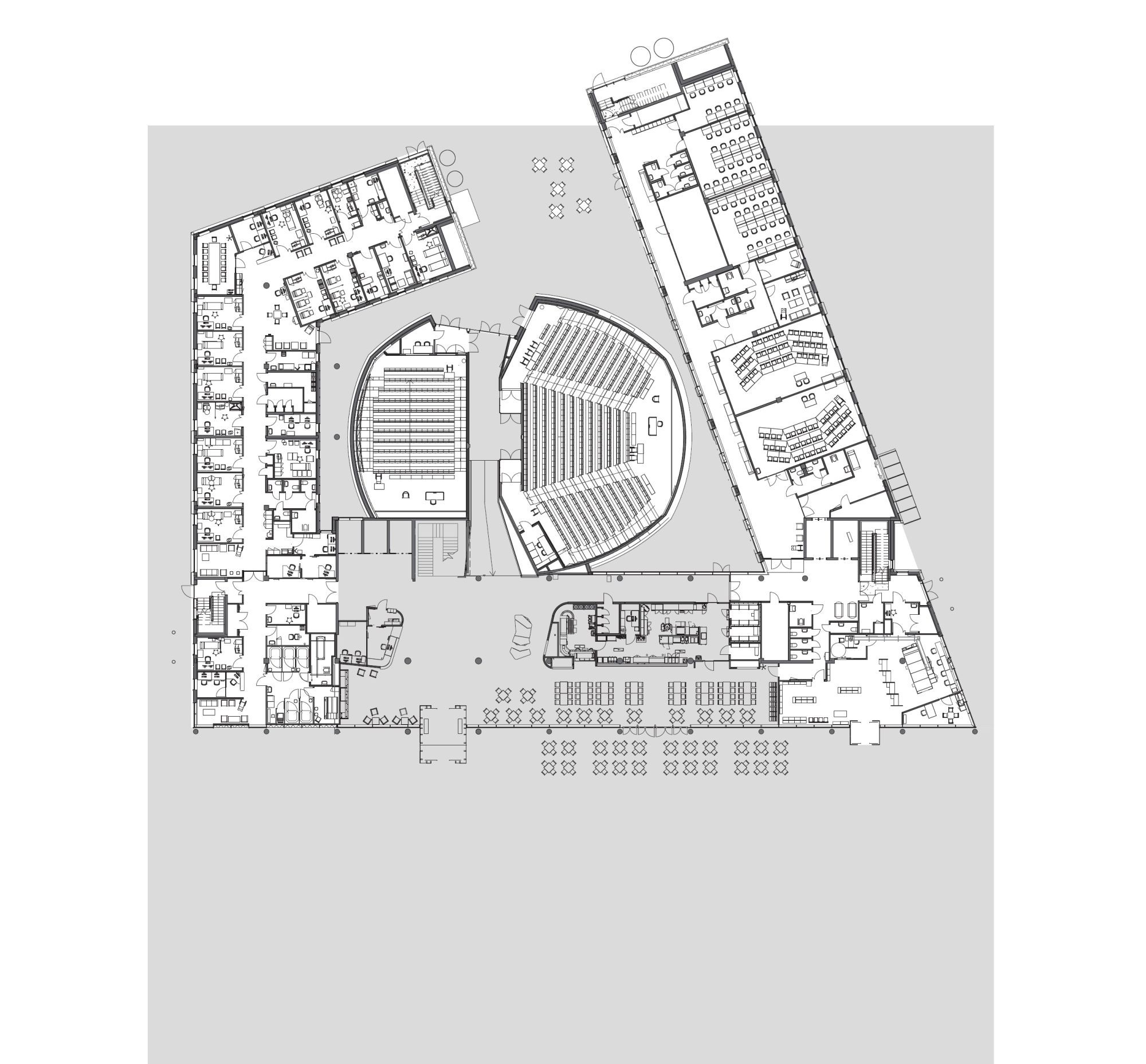 Gallery of Knowledge Center at St Olavs Hospital / Ratio Arkitekter AS ...