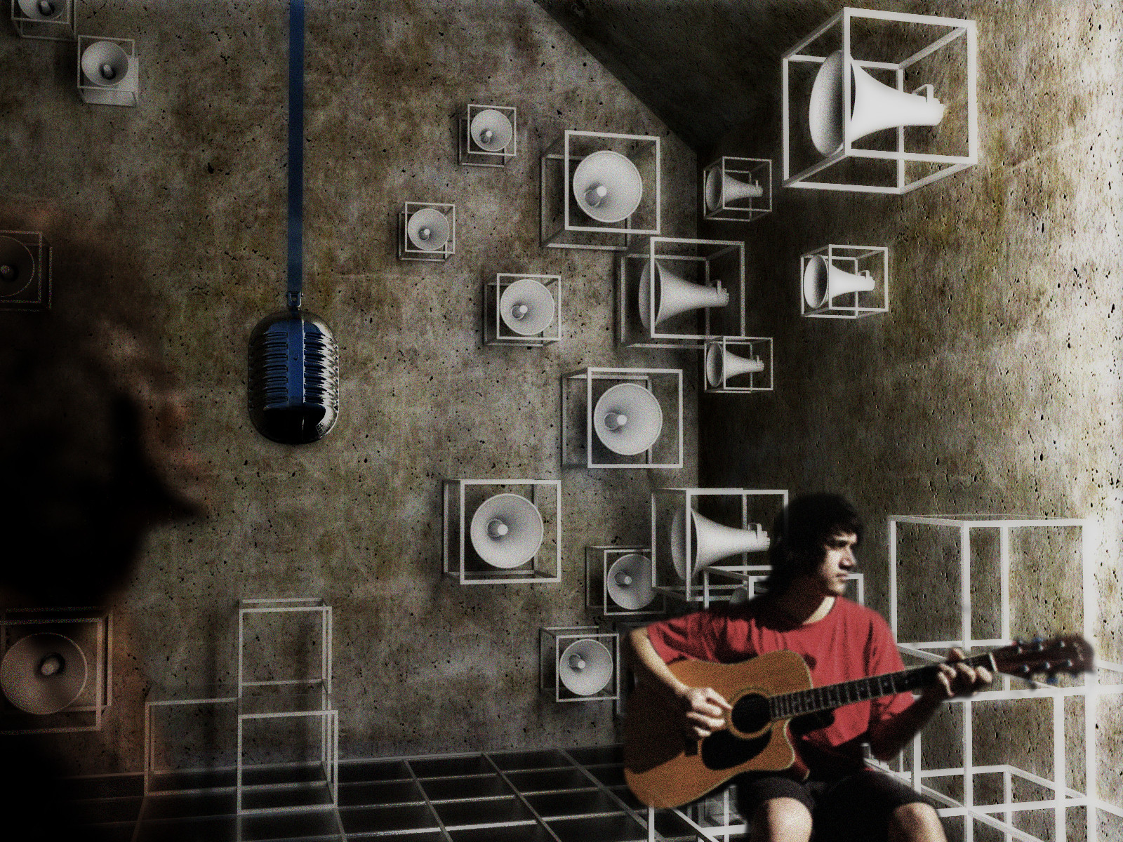 Gallery of "A House for Pink Floyd" Compeititon Entry / Arqbauraum - 1