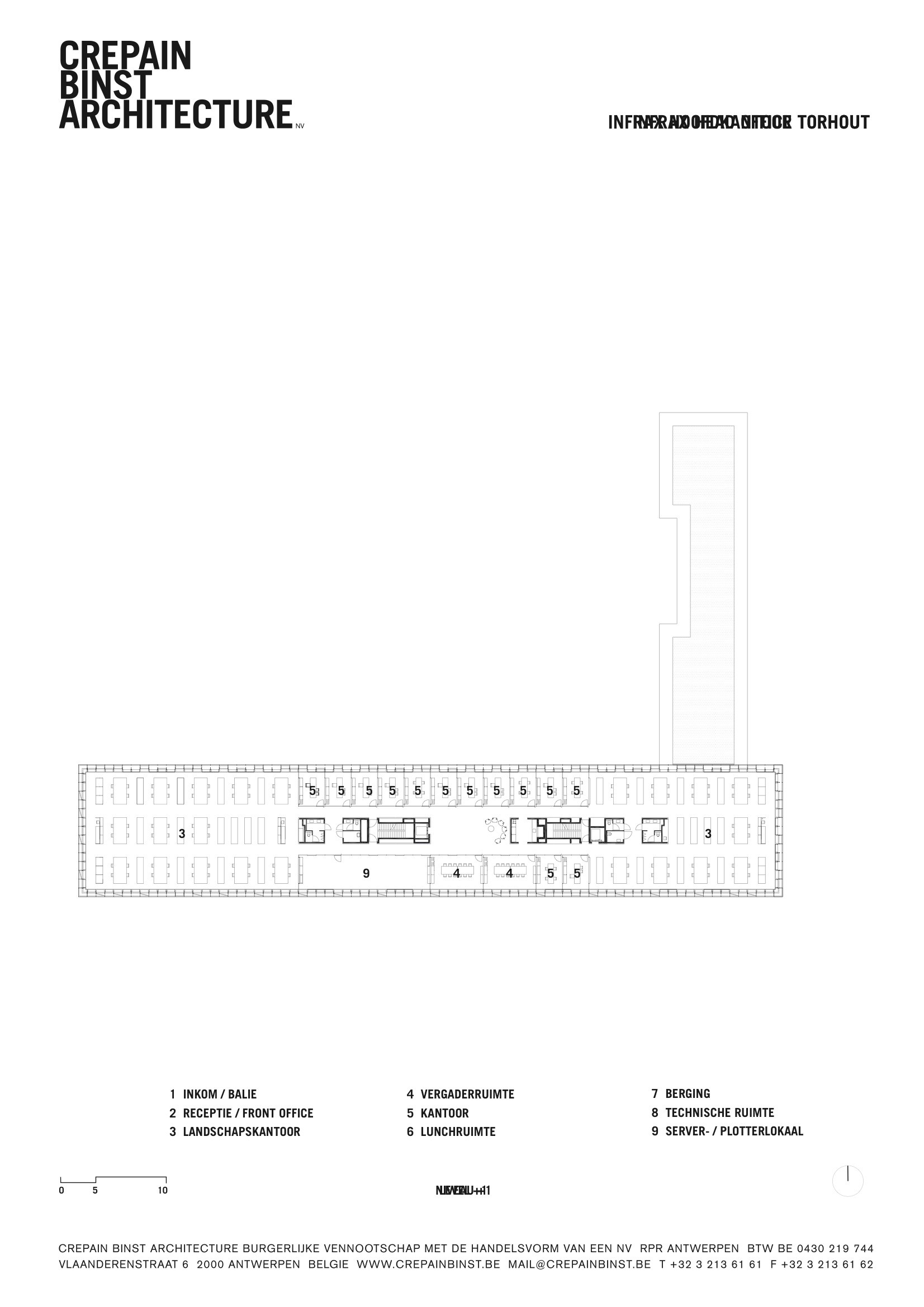 Gallery of Offices Infrax West Torhout / Crepain Binst Architecture - 10