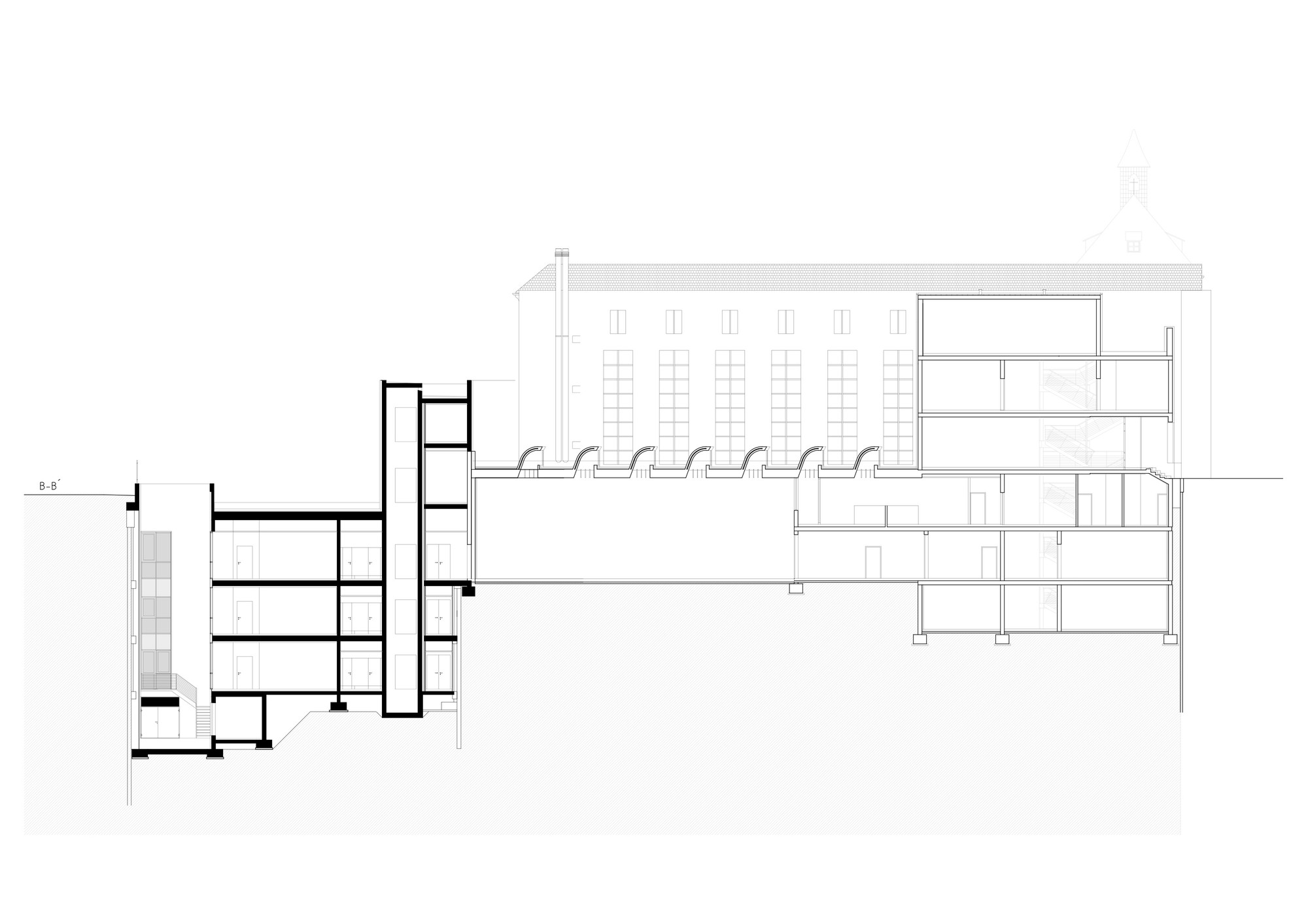 Galería de Escuela Subterránea Hanna Arendt / Cleaa Claudio Lucchin ...