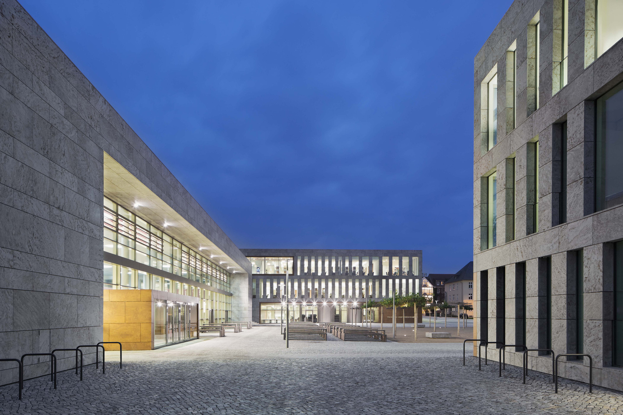 Gallery of New building for the University- and State-Library Fulda ...