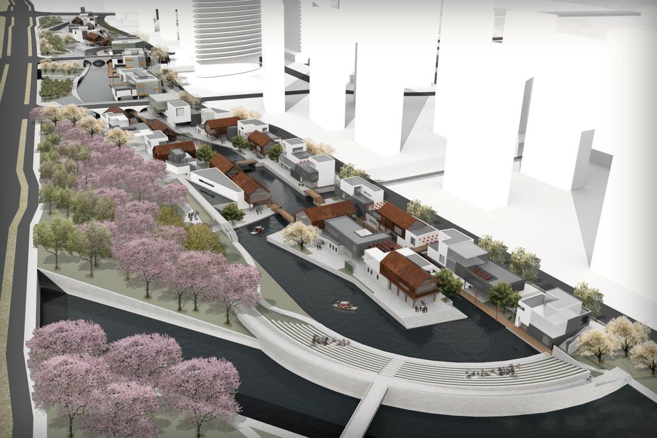 Gallery of Yangzhou River Walk Commercial Complex / BDCL Design ...