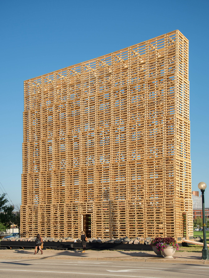 Galería de Arte y Arquitectura: Instalación Temporal "Mine Pavilion ...