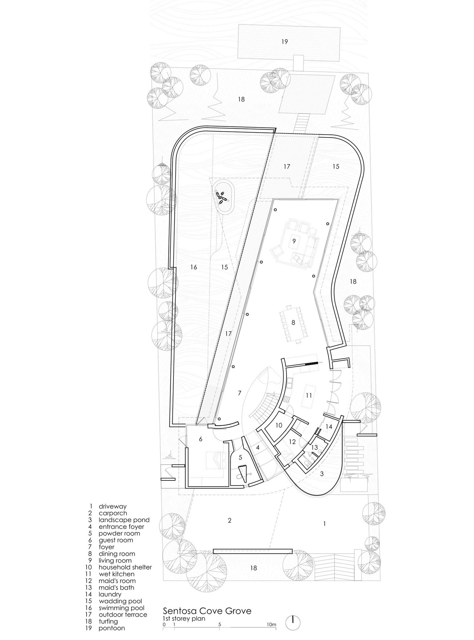 Gallery of 13 Cove Grove / Aamer Architects - 17