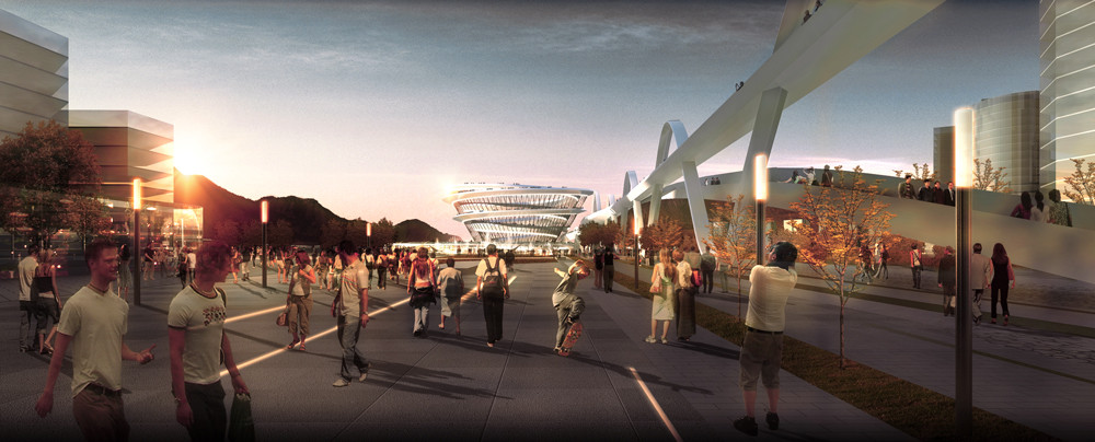 Gallery of KSP Designs Floating 'Urban Helix' for Changsha - 8