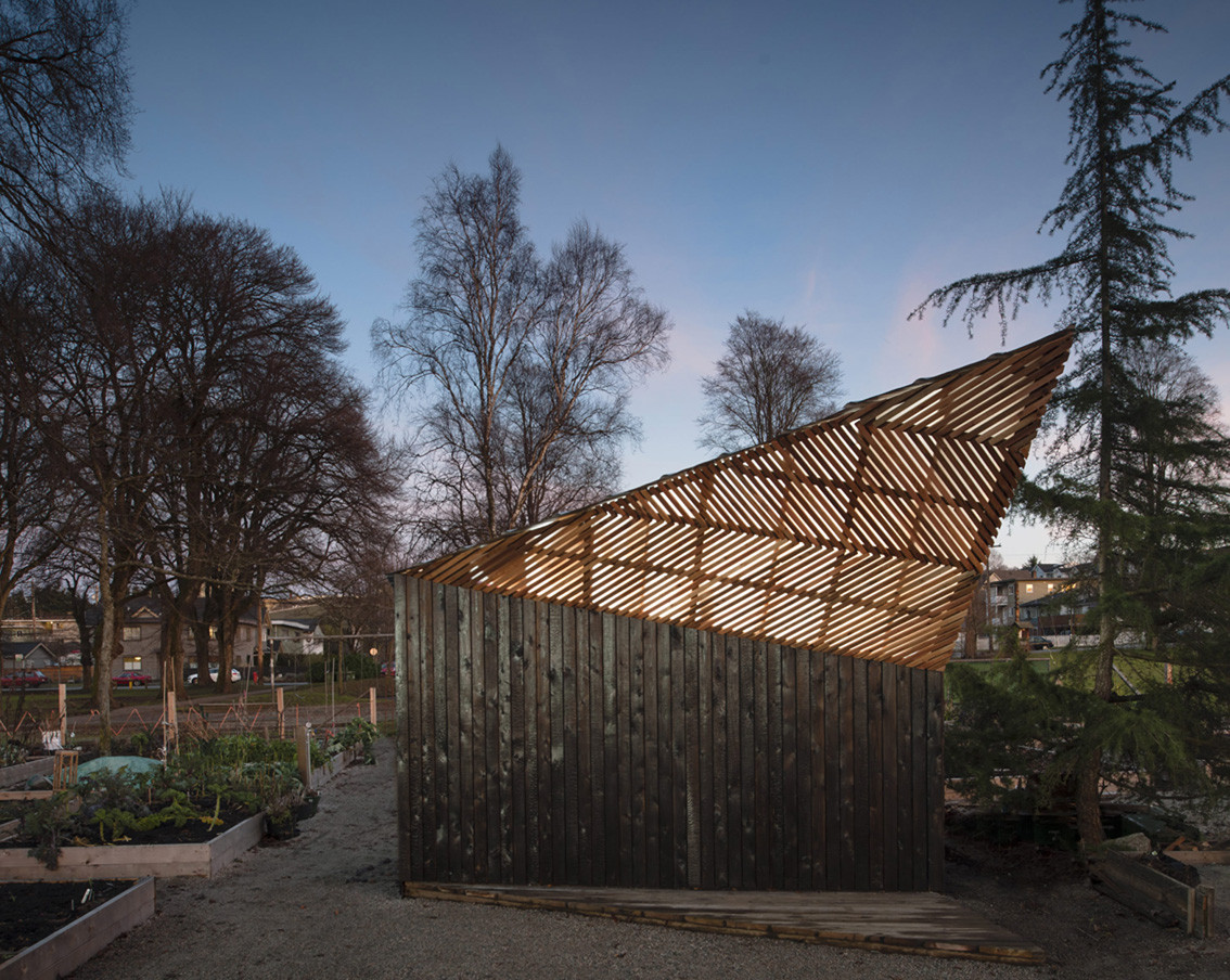 Gallery of Woodlands Community Garden Shed / Brendan Callander + Jason ...