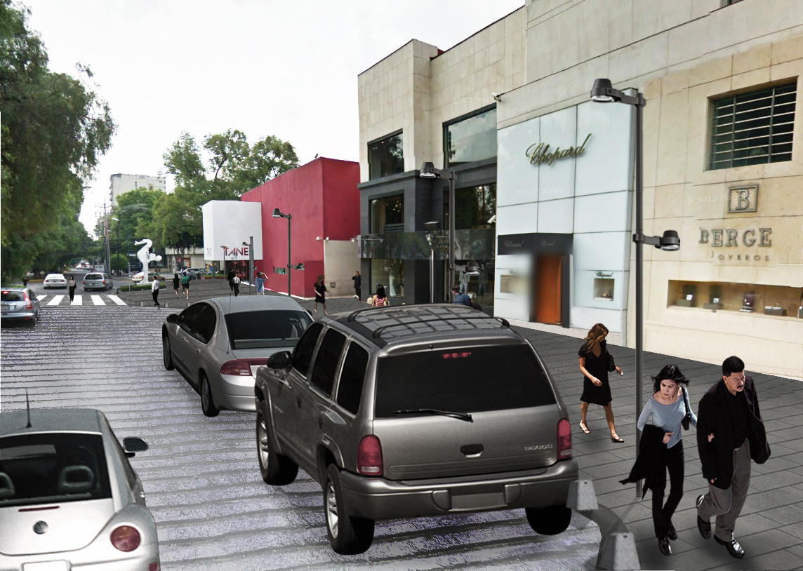 Galería de Regeneración urbana de la Avenida Presidente Masaryk, Ciudad ...