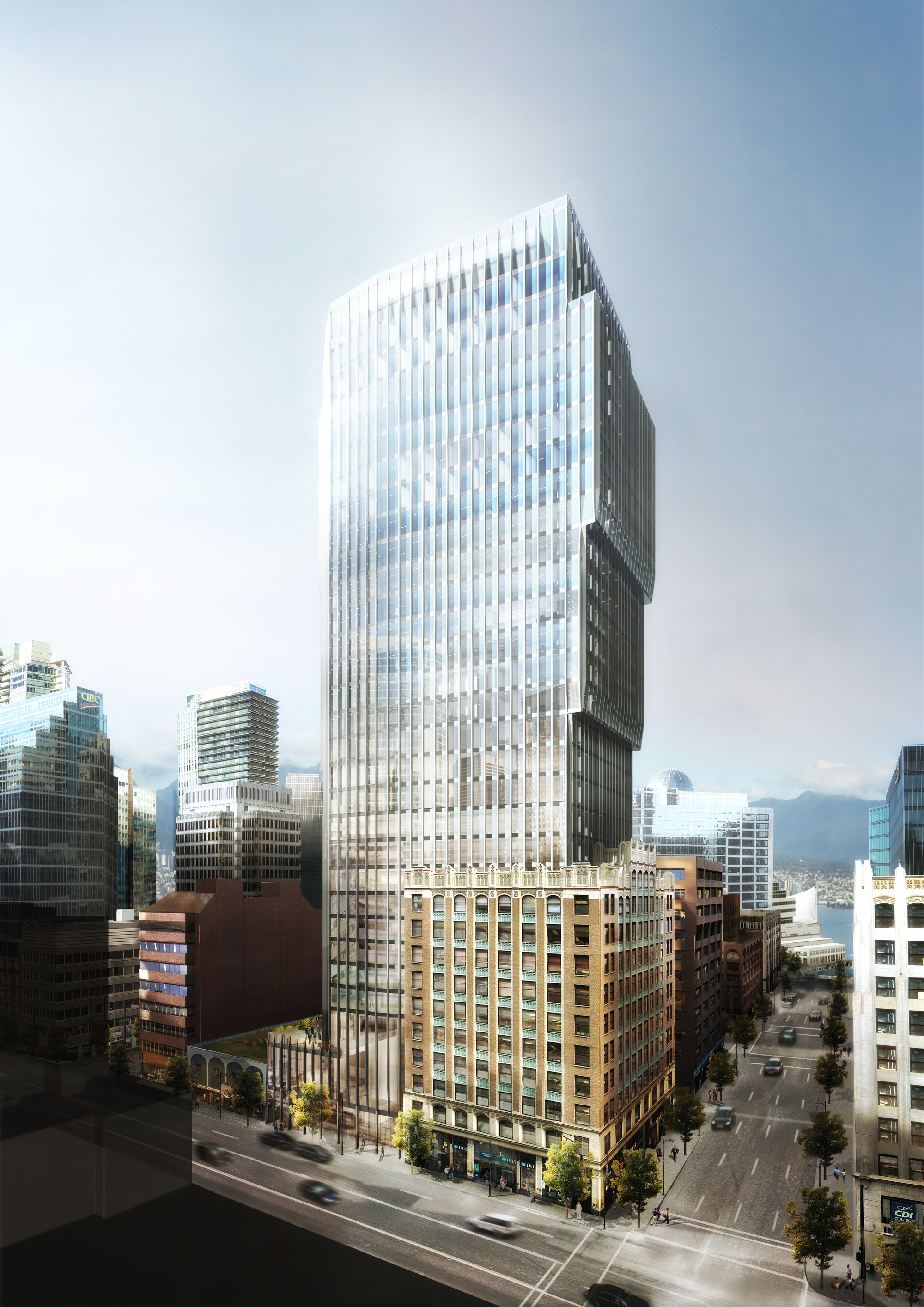 Gallery of Harry Gugger Studio's 'The Exchange' to Rise in Vancouver - 6