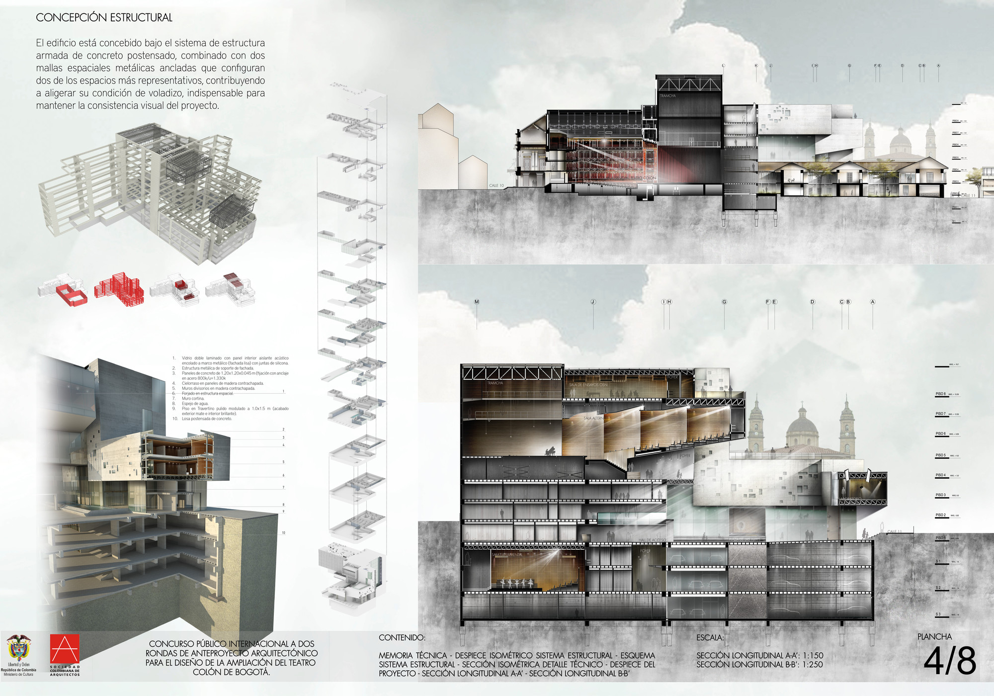Galería de Primer Lugar Concurso Internacional: Ampliación del Teatro ...