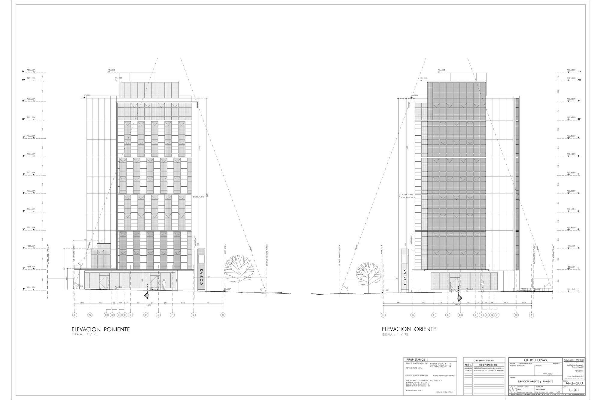 Galeria de Edificio Costanera Cosas / Alemparte -Morelli & Asociados Arquitectos - 11