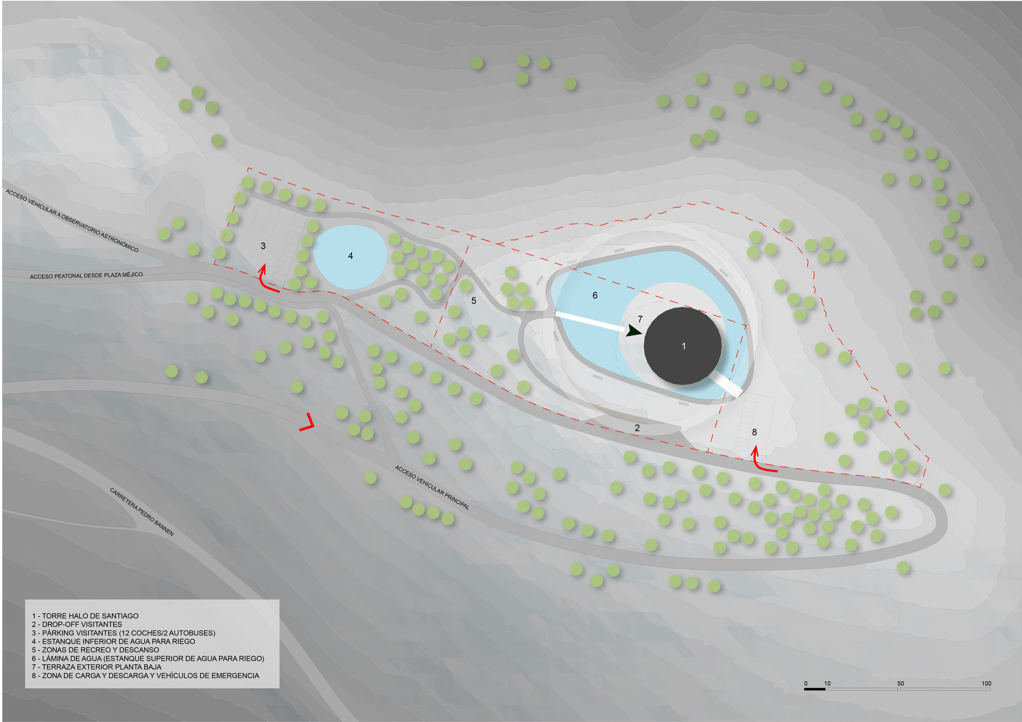 Galería de Tercer Lugar Concurso Torre Antena Santiago: Architects of ...