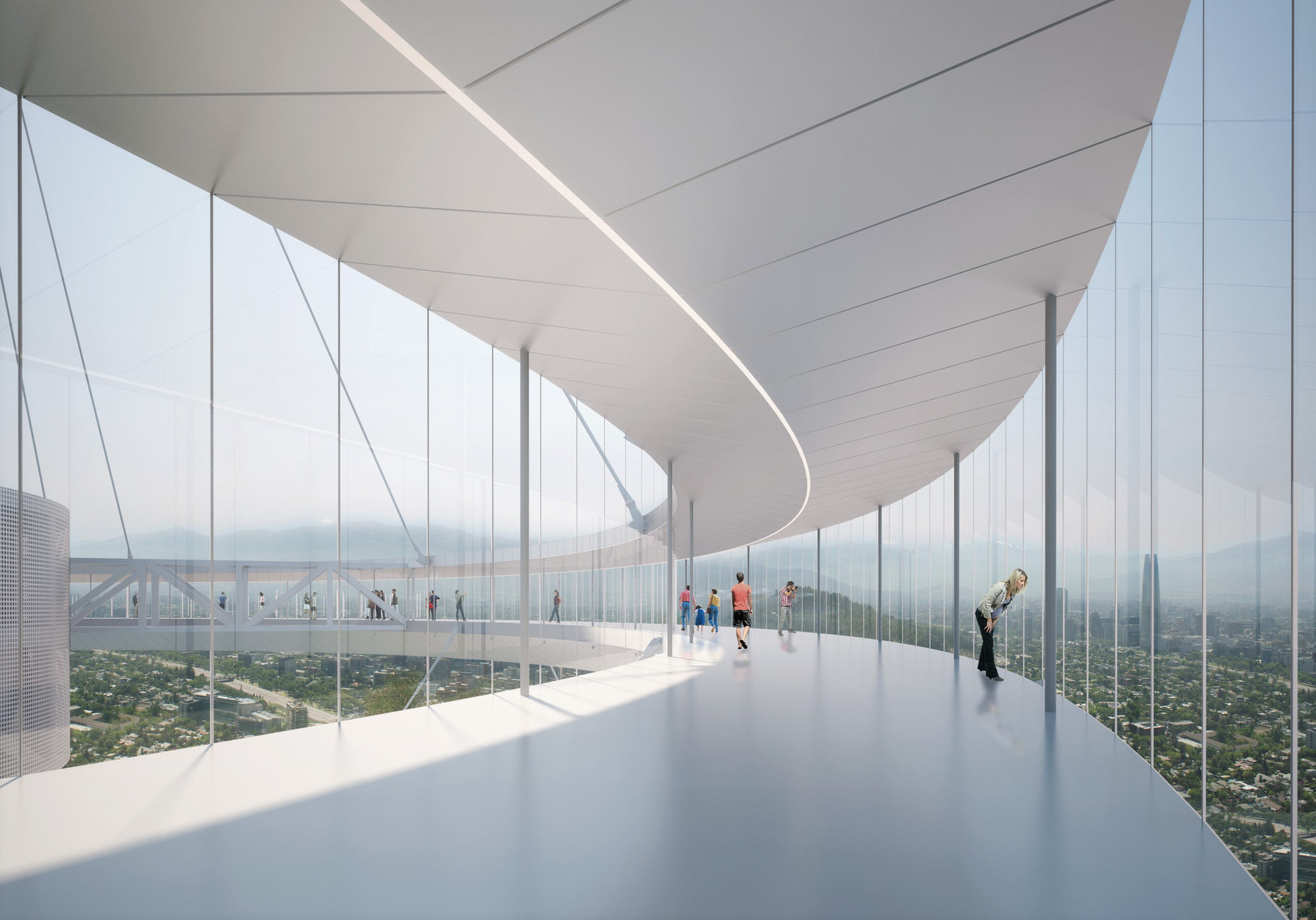 Galería de Tercer Lugar Concurso Torre Antena Santiago: Architects of ...