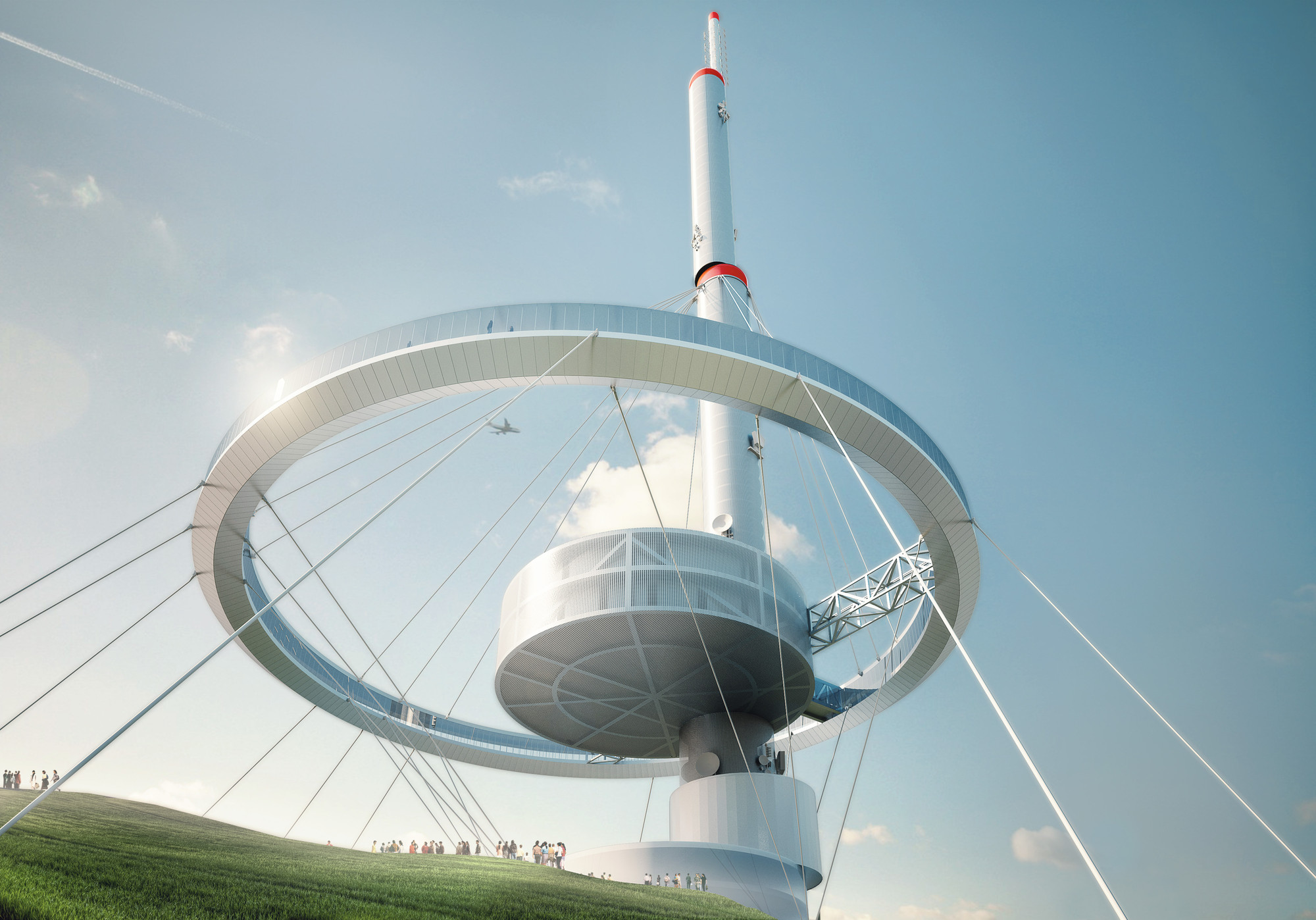 Galería de Tercer Lugar Concurso Torre Antena Santiago: Architects of ...